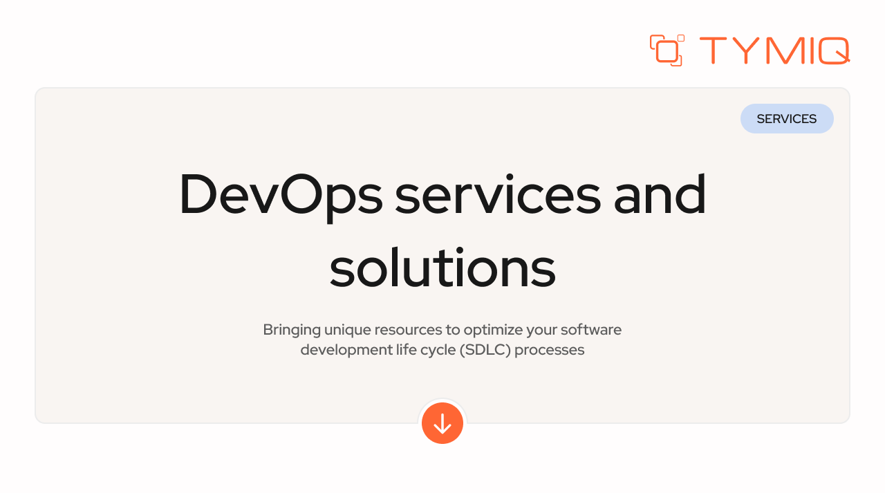 DevOps Services and Solutions - TYMIQ
